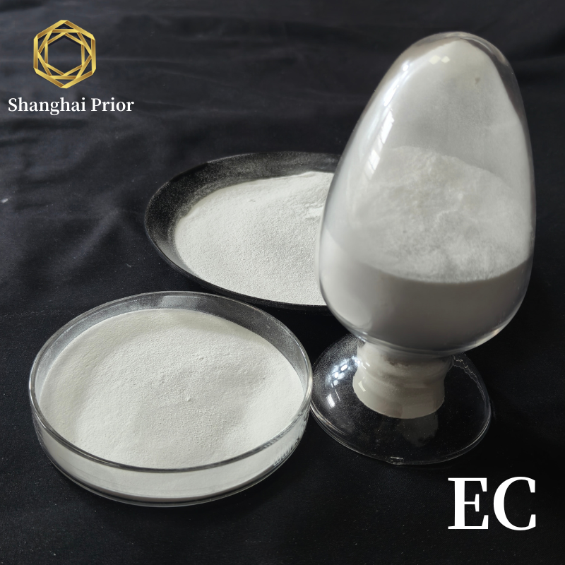 Ethyl cellulose for coating abrasive materials production